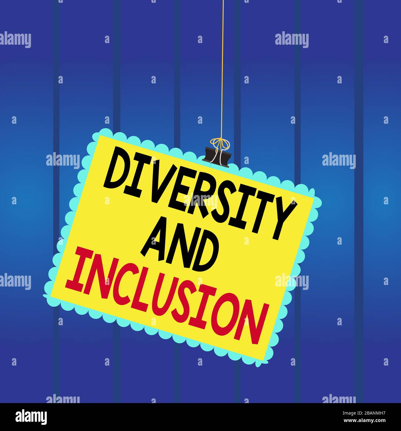 Writing note showing Diversity And Inclusion. Business concept for ...