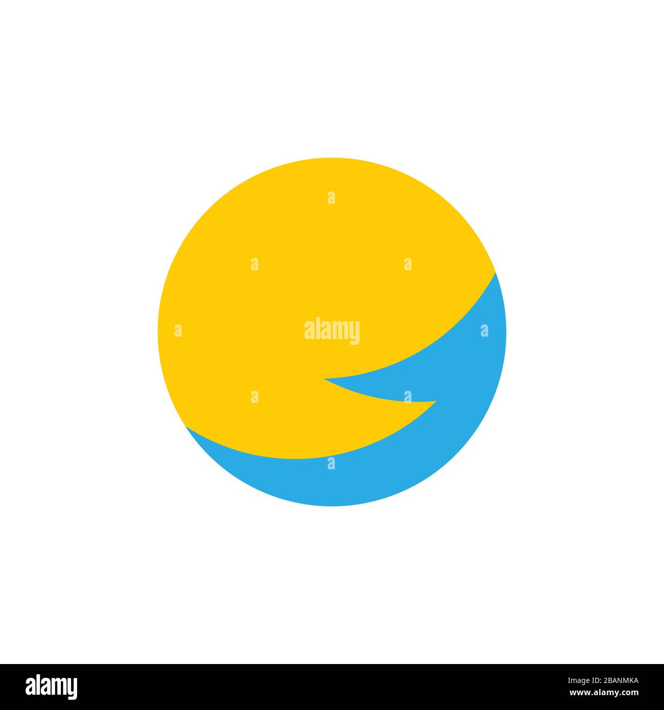 sun waves arrow simple logo vector Stock Vector Image & Art - Alamy
