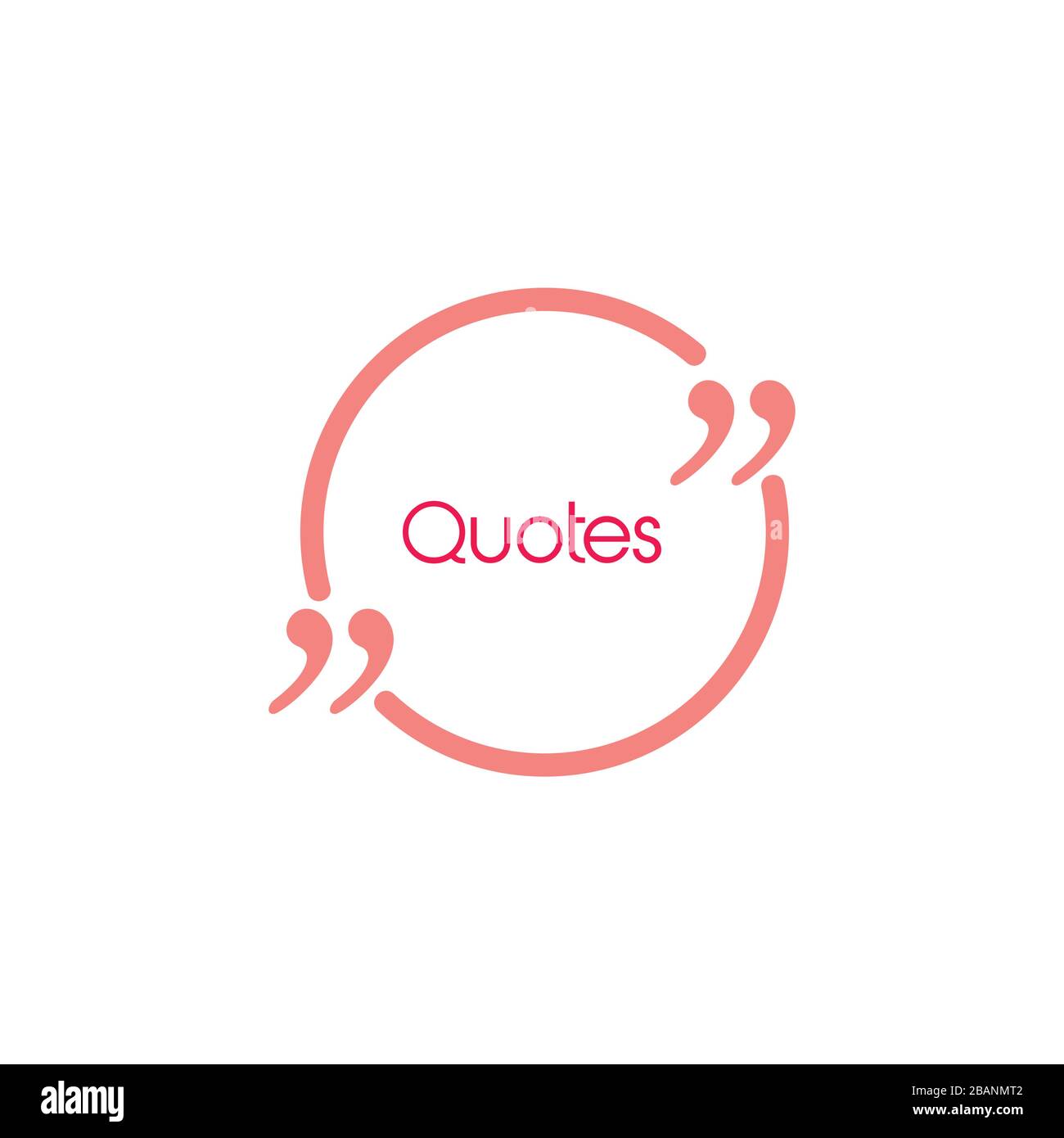 quotes circle decoration vector Stock Vector Image & Art - Alamy