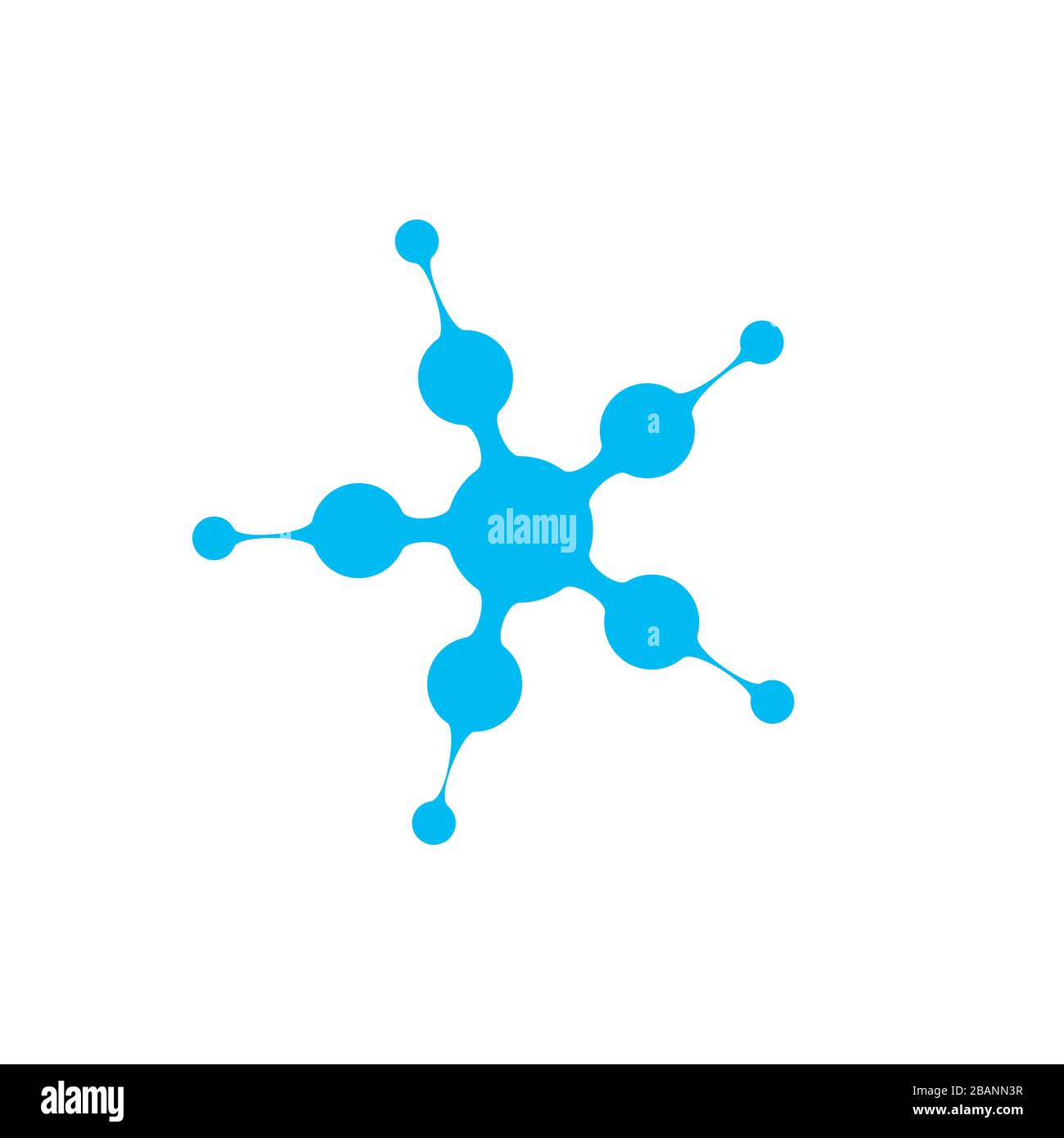 linked dots star modern technology logo vector Stock Vector Image & Art ...