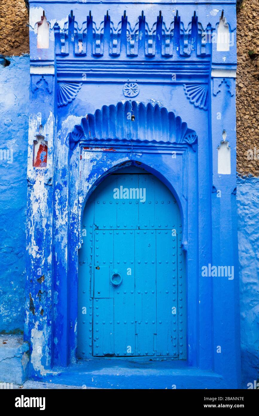 Chefchaouen walls hi-res stock photography and images - Alamy