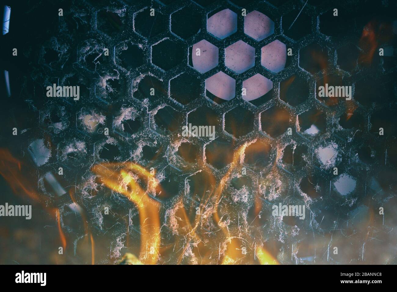 Old computer system unit with dust inside Stock Photo - Alamy