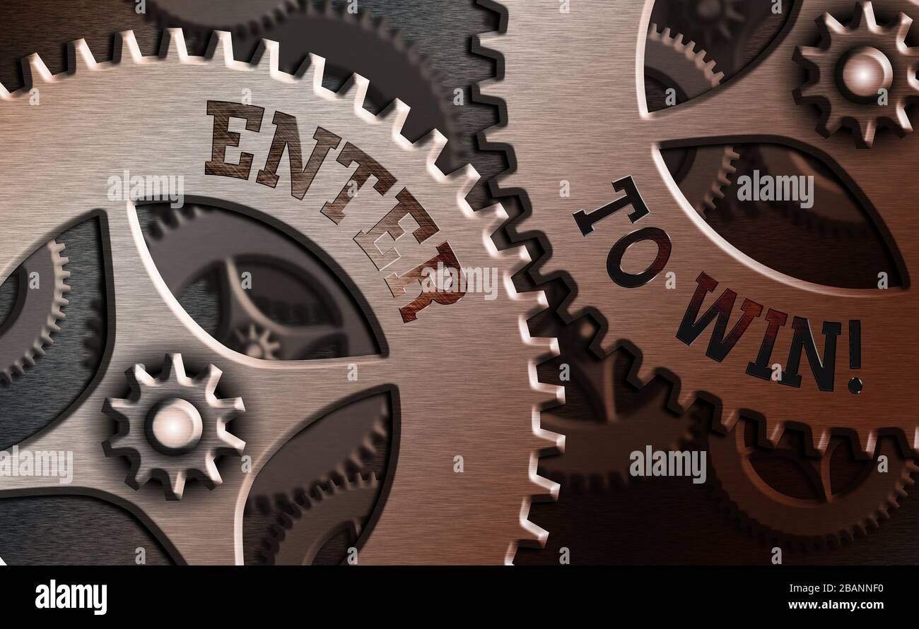 Conceptual hand writing showing Enter To Win. Concept meaning ...