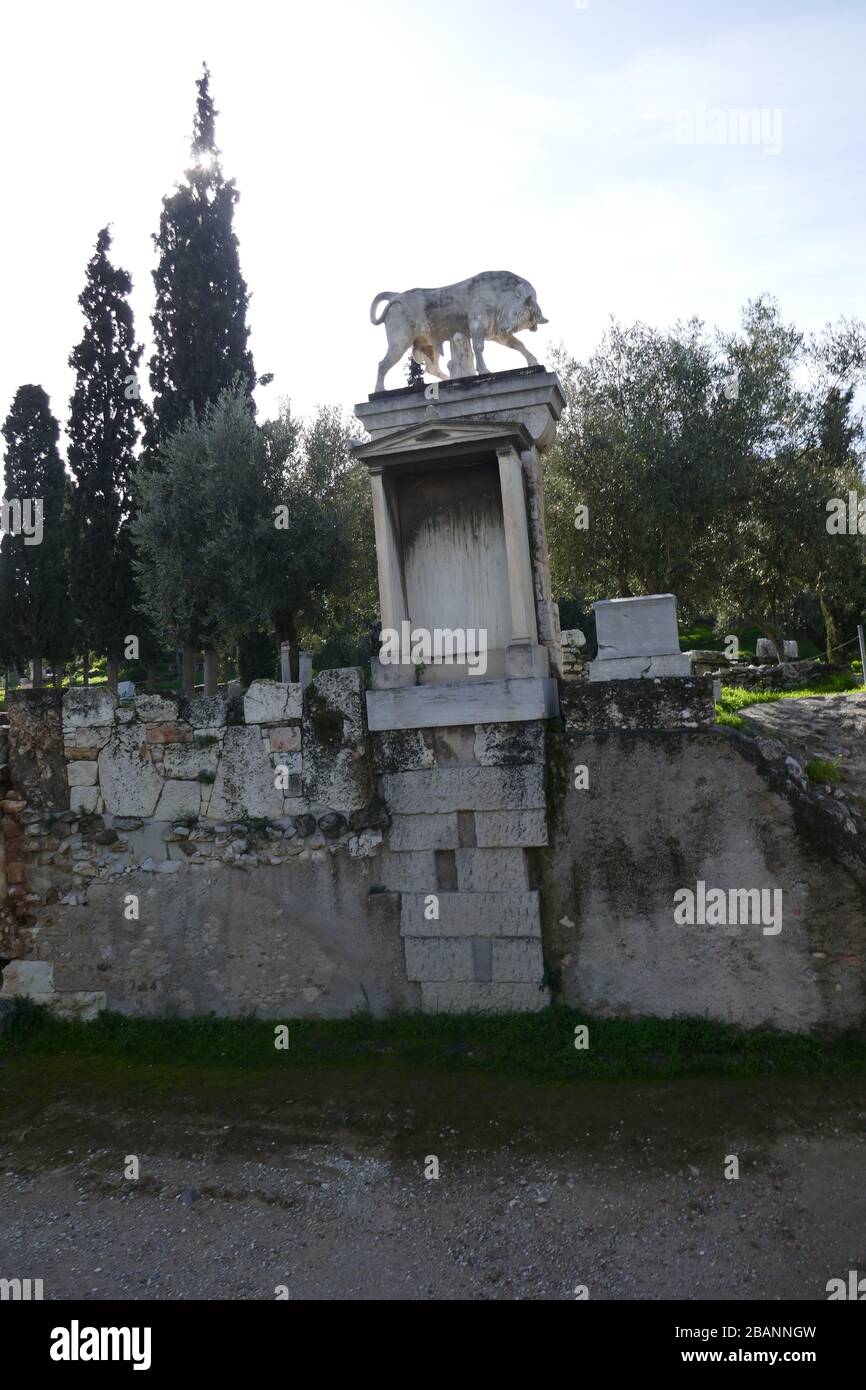 Necropolis kerameikos athens hi-res stock photography and images - Alamy