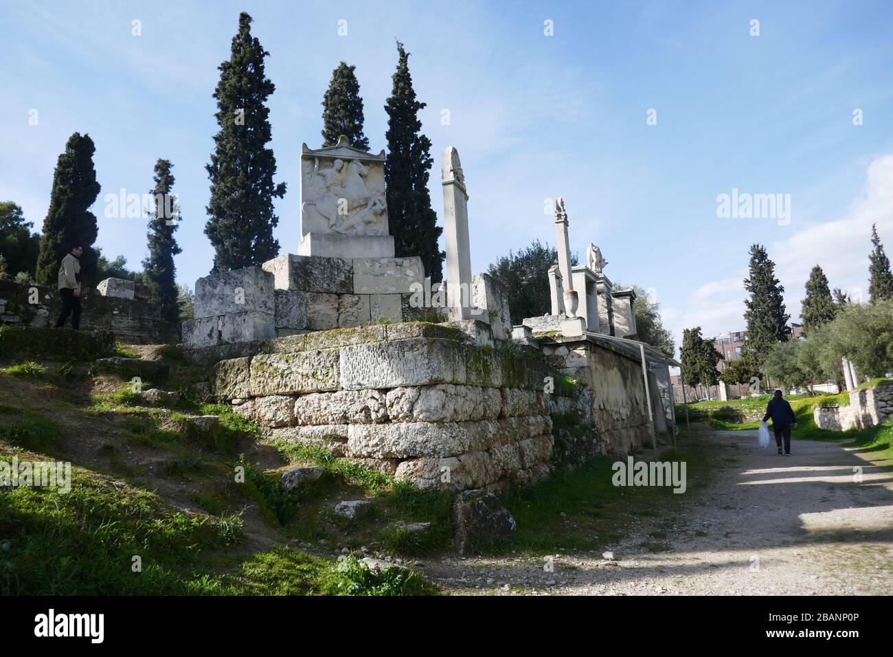 Necropolis kerameikos athens hi-res stock photography and images - Alamy