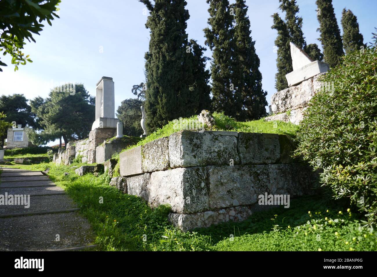 Necropolis kerameikos athens hi-res stock photography and images - Alamy
