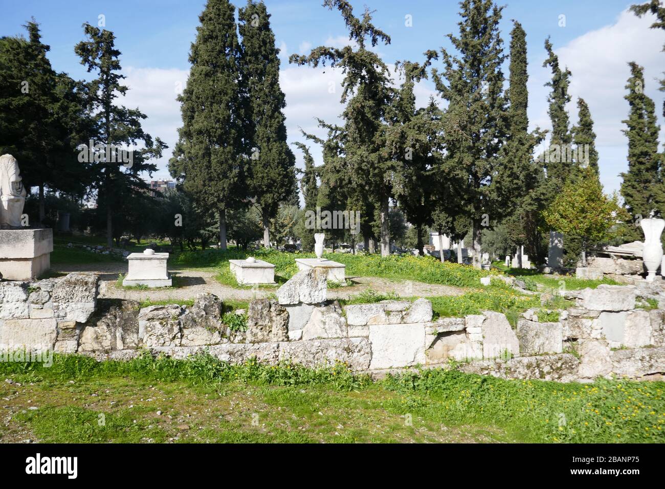Necropolis kerameikos athens hi-res stock photography and images - Alamy