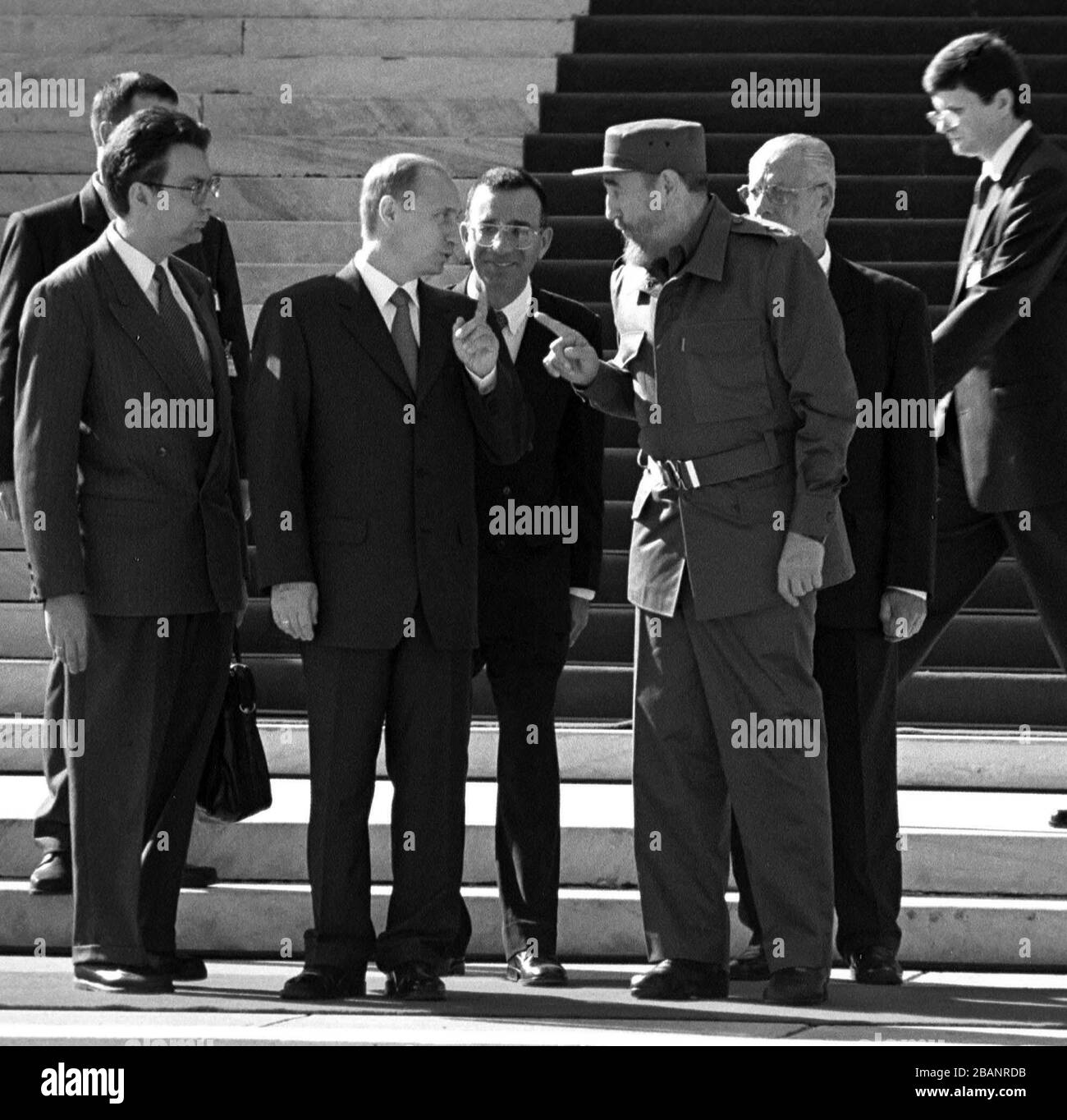 President putin 2000 Black and White Stock Photos & Images - Alamy