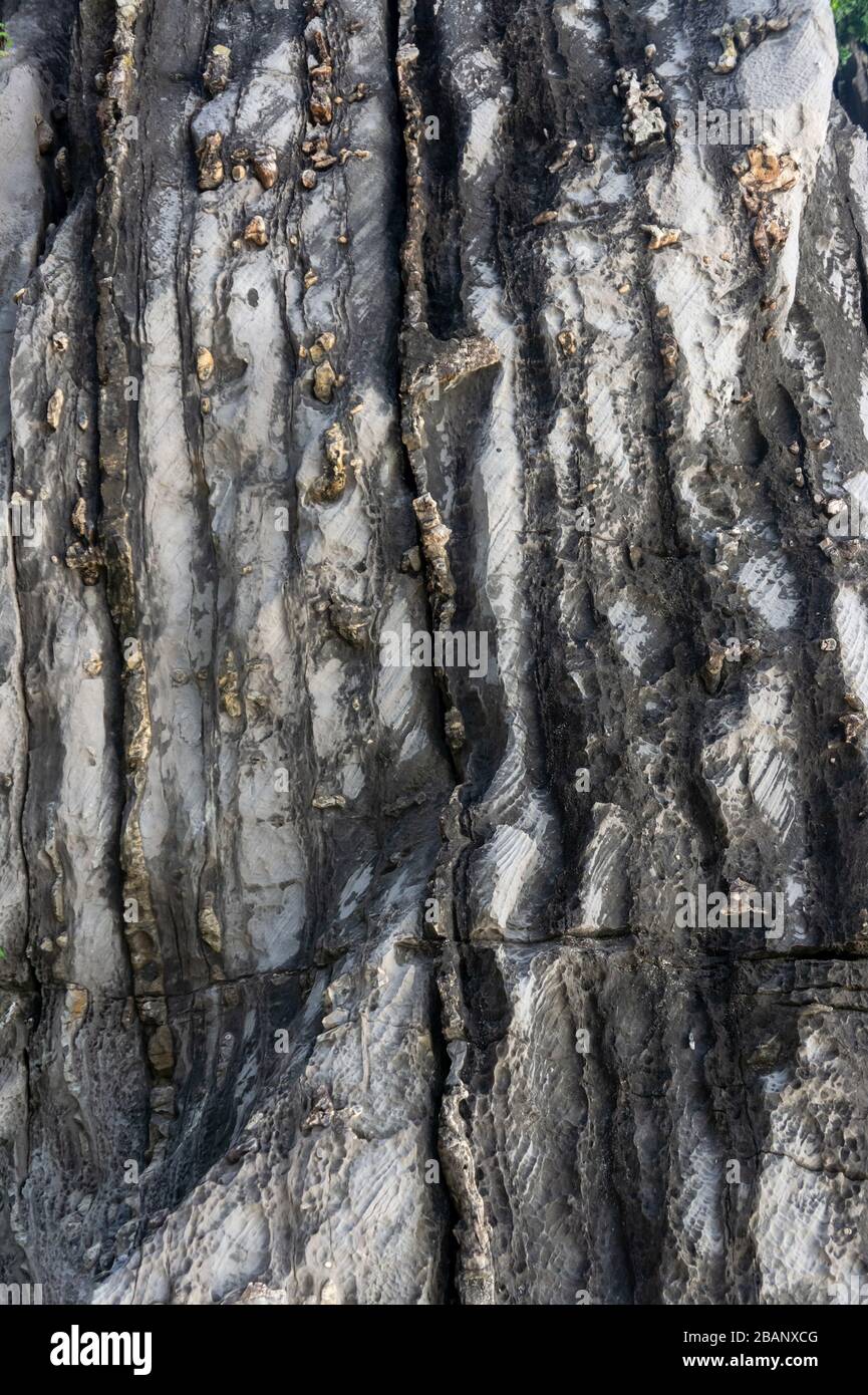 black, graphite striped texture, flat stone with cracks Stock Photo - Alamy