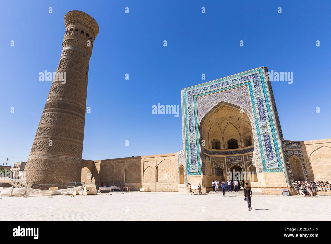 Kalon Mosque and Kalan minaret, Bukhara, Buchara, Uzbekistan, Central Asia, Asia Stock Photo - Alamy