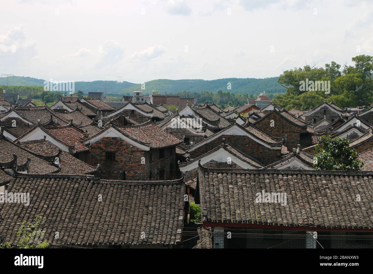 Ancient Chinese dwellings Stock Photo - Alamy