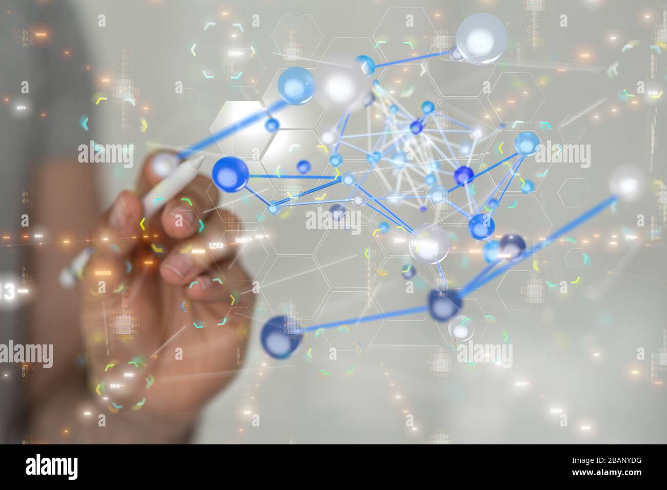 internet net and data digital concept Stock Photo - Alamy