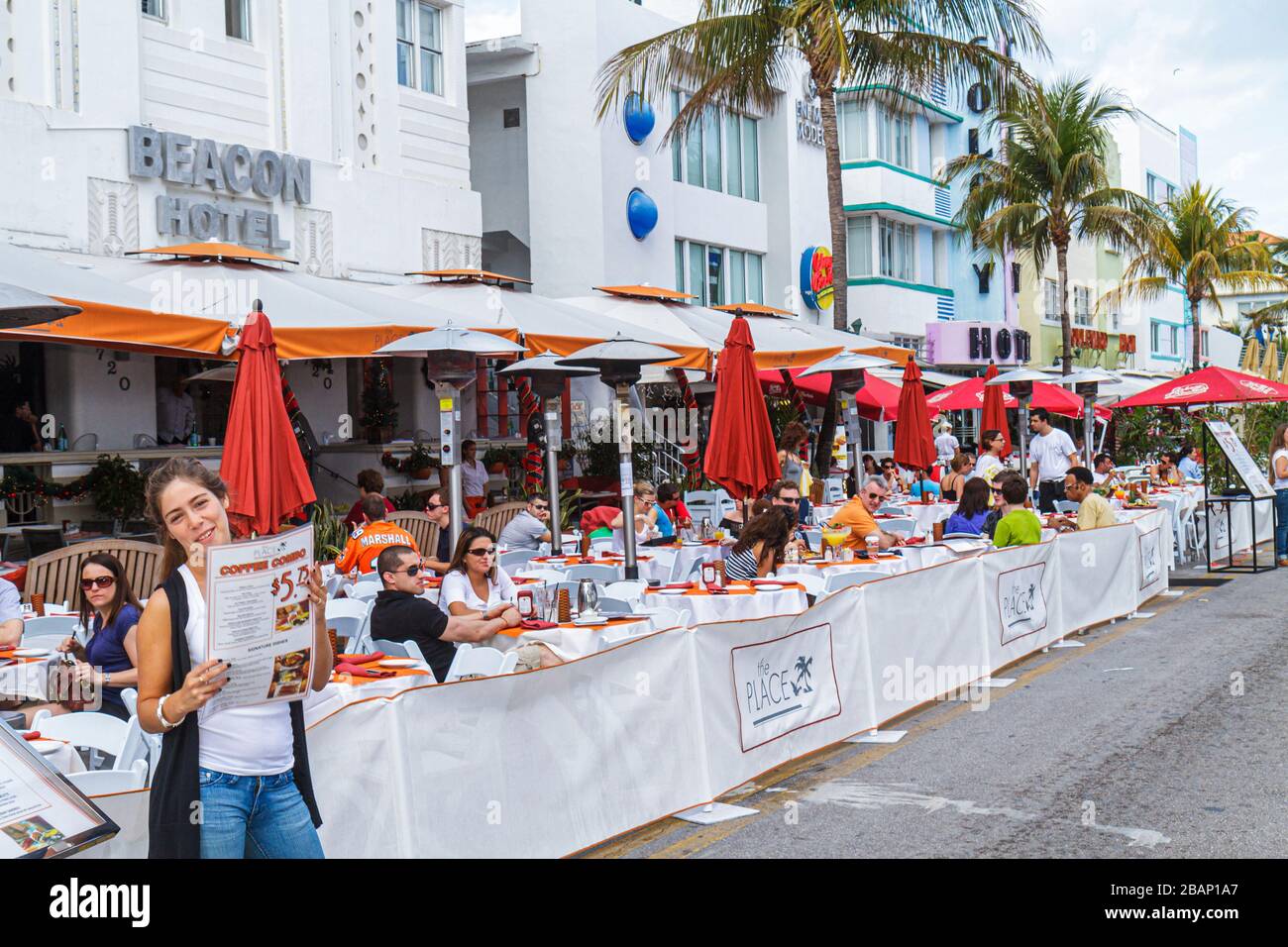 Miami Beach Florida,Ocean Drive,restaurant restaurants food dining ...