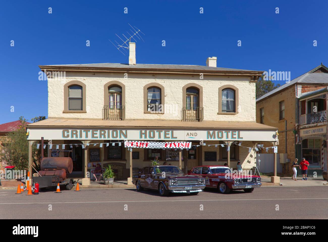 The historic Criterion Hotel in Quorn Flinders Ranges South Australia ...