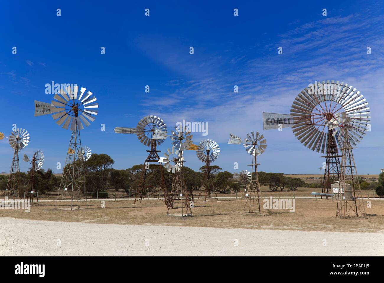 Still working windmill collection now a museum at Penong South ...