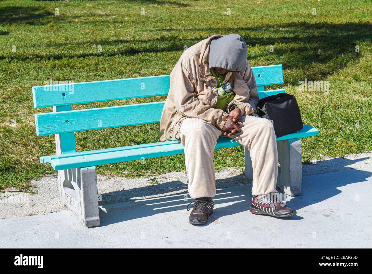 Homeless African American Man High Resolution Stock Photography and ...