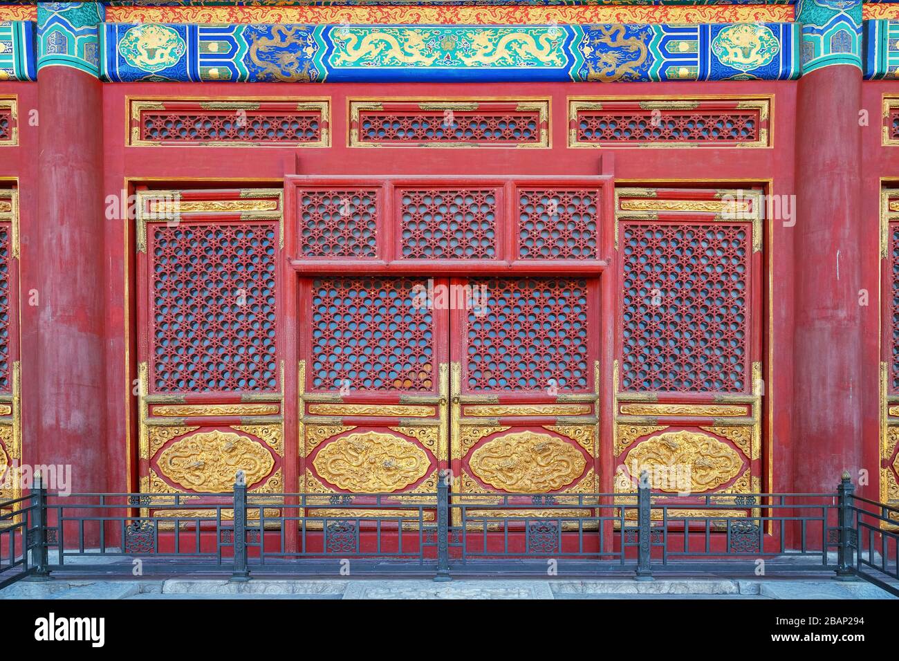 Beijing, China - Jan 9 2020: Taihedian (Hall of Supreme Harmony ...