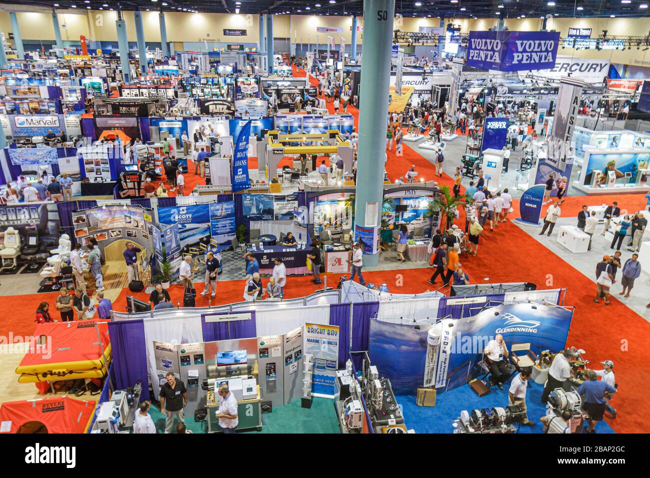 Display booth miami boat show hi-res stock photography and images - Alamy