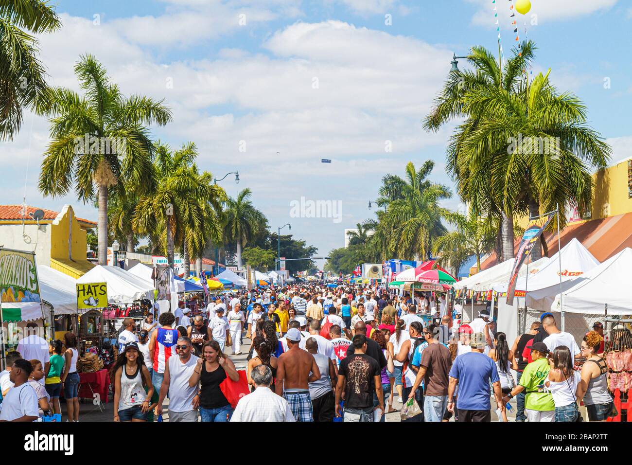 Miami Florida,Little Havana,Calle Ocho Street Festival,Hispanic Latin ...