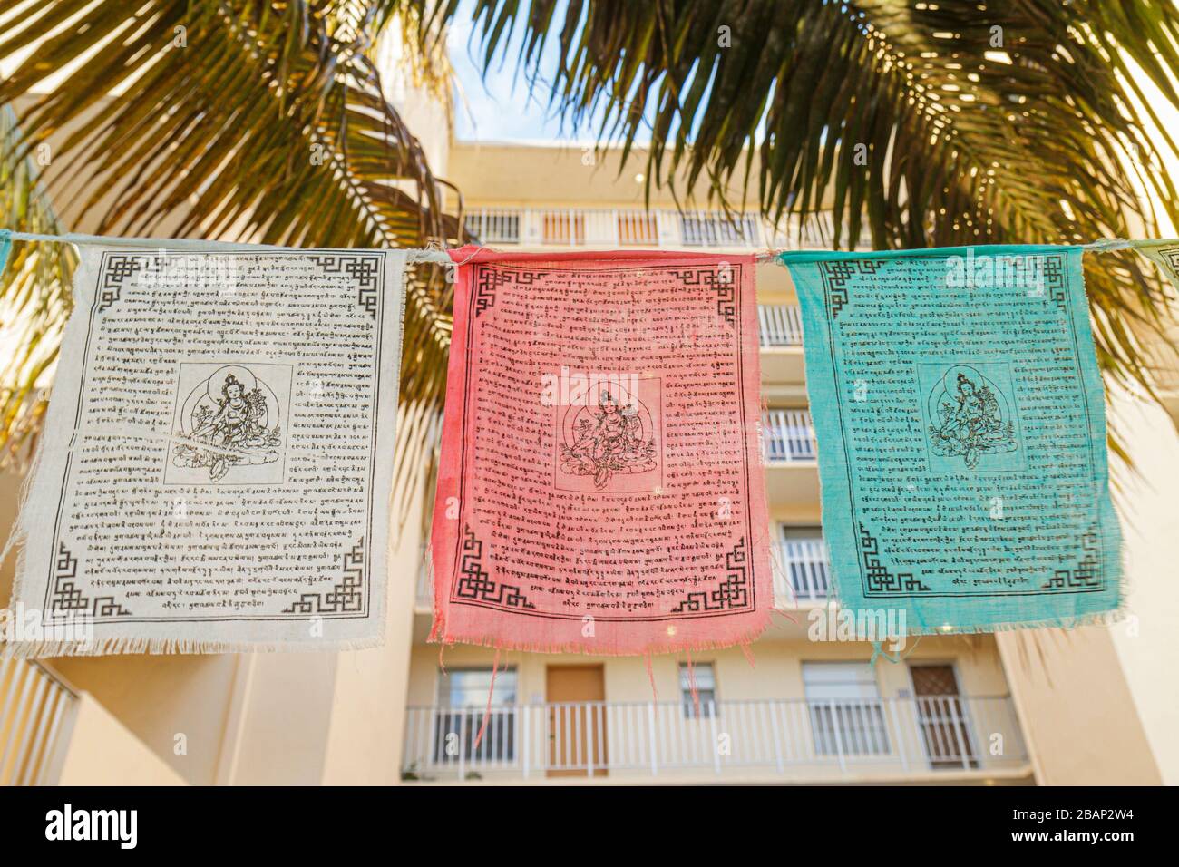 Miami Beach Florida,Hindu prayer flags,religion,Hindi,Marathi ...