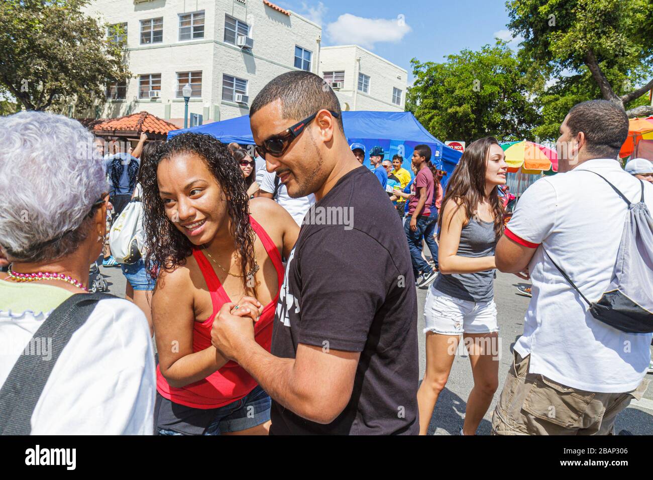 Little lady dancing in the street hi-res stock photography and images ...