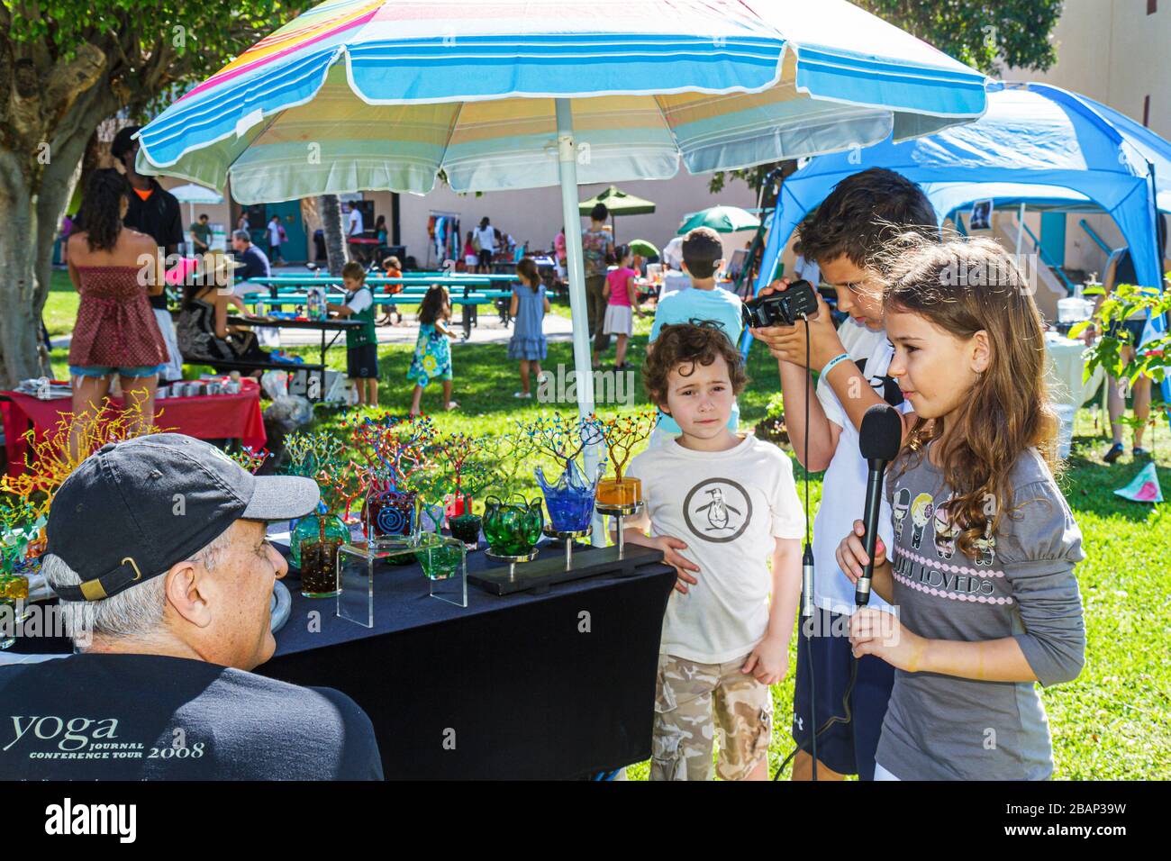 Miami Beach Florida,South Pointe Elementary School PTA,Green Market ...