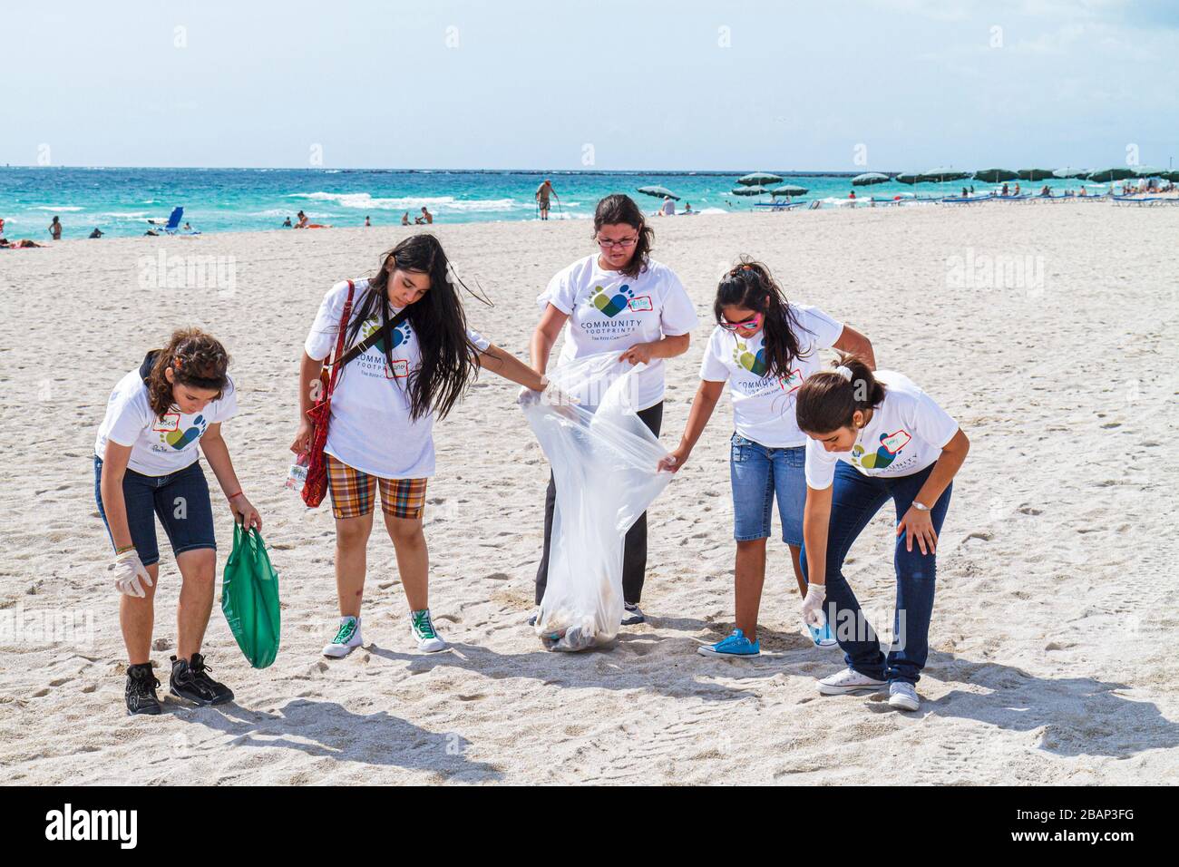 Miami Beach Florida,Hands On HandsOn,Miami Beach,Clean up,litter,trash ...