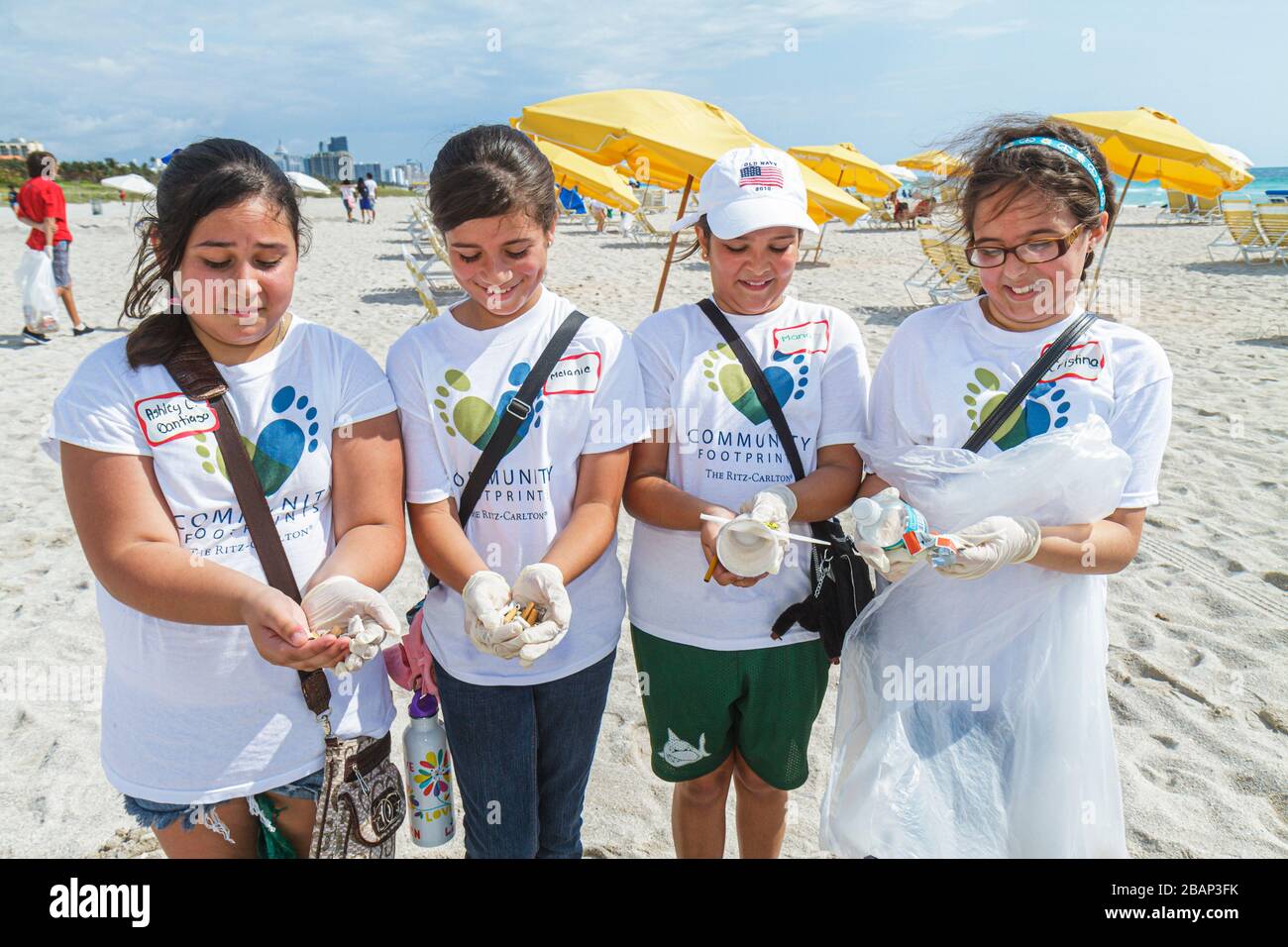 Miami Beach Florida,Hands On HandsOn,Miami Beach,Clean up,litter,trash ...