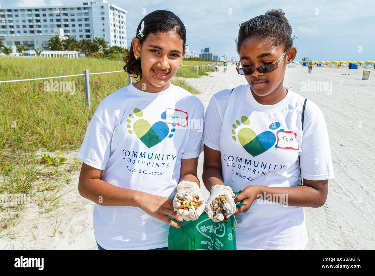 Miami Beach Florida,Hands On HandsOn,Miami Beach,Clean up,litter,trash ...