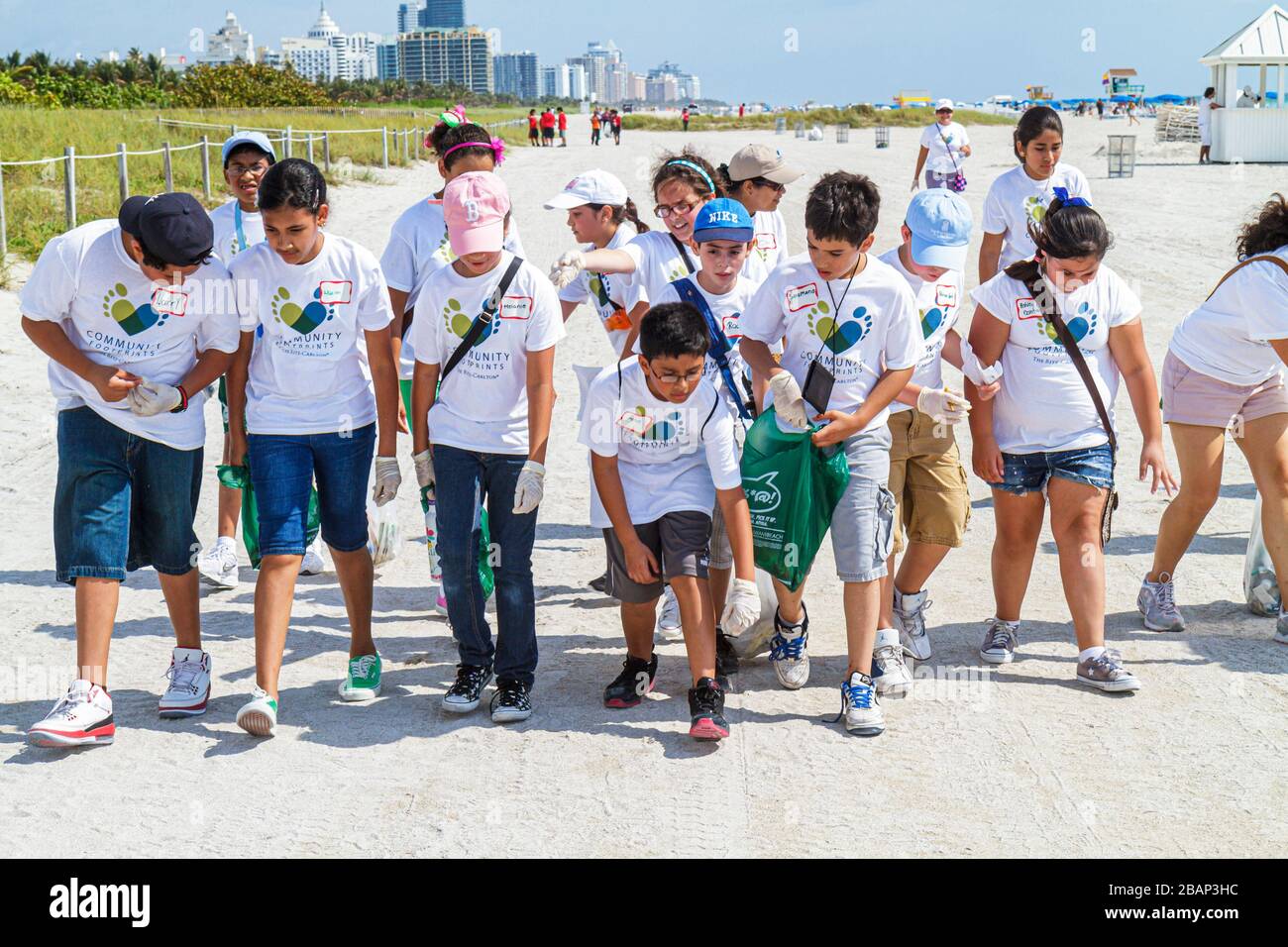 Miami Beach Florida,Hands On HandsOn,Miami Beach,Clean up,litter,trash ...
