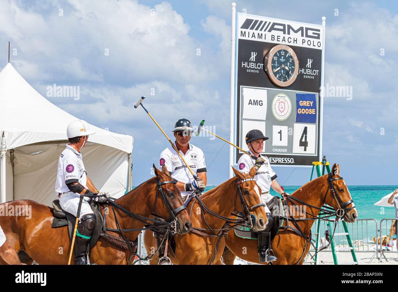 Miami Beach Florida,AMG Polo World Cup,man men male adult adults,player ...