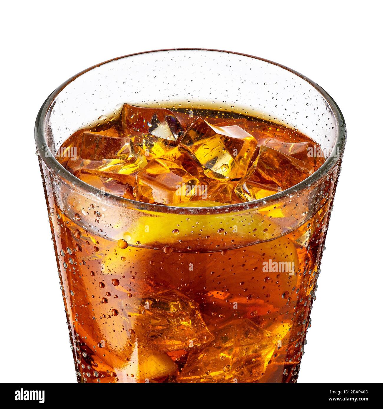 ice tea close-up Stock Photo - Alamy