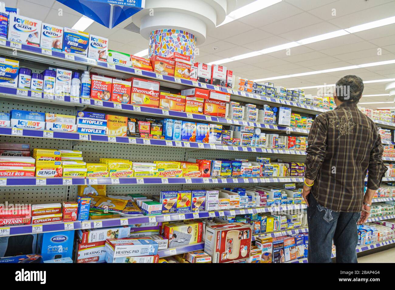 Miami Beach Florida Walgreens Drugstore High Resolution Stock ...
