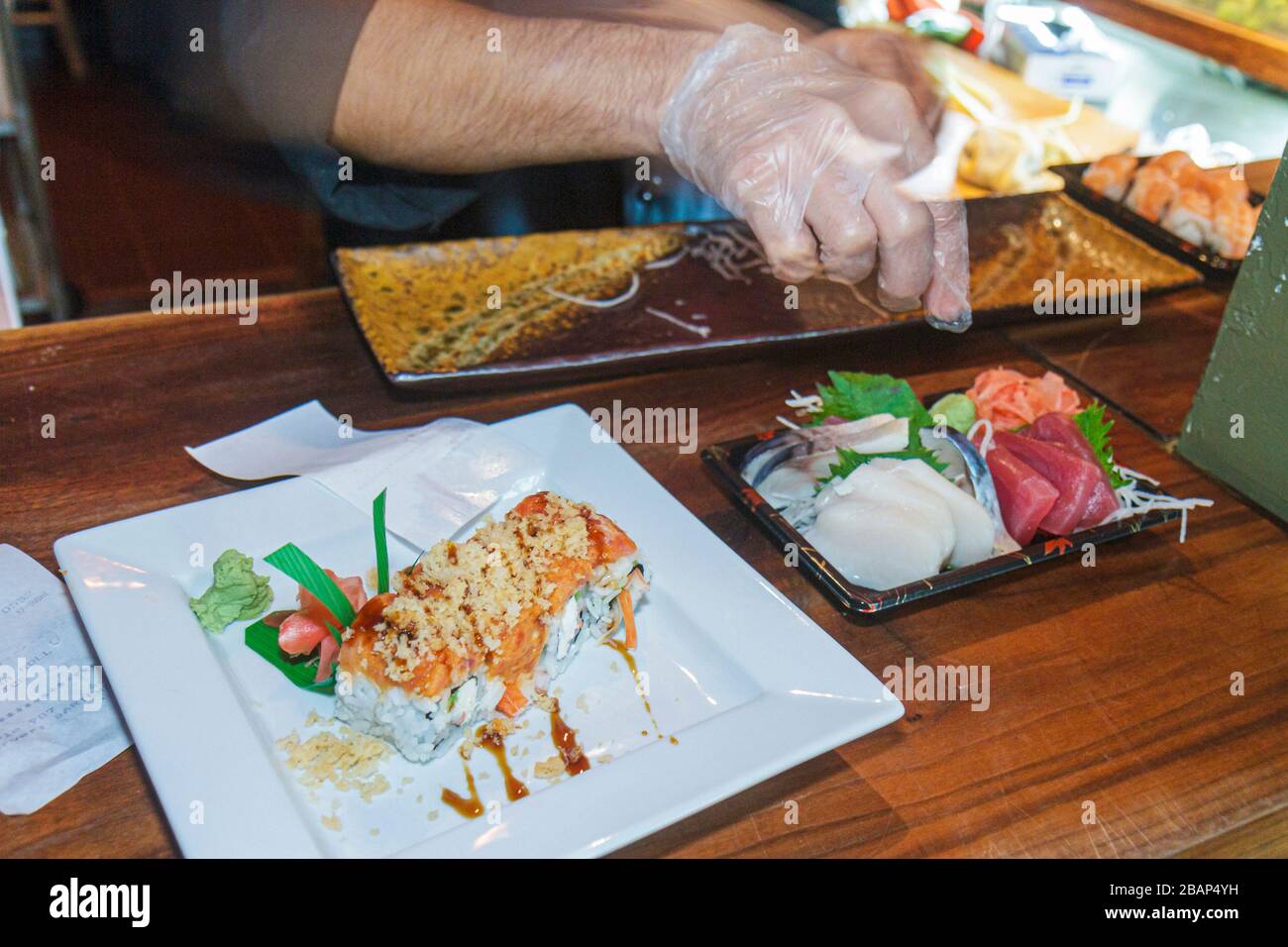 Miami Beach Florida,Collins Avenue,Kung Fu Kitchen and & Sushi ...
