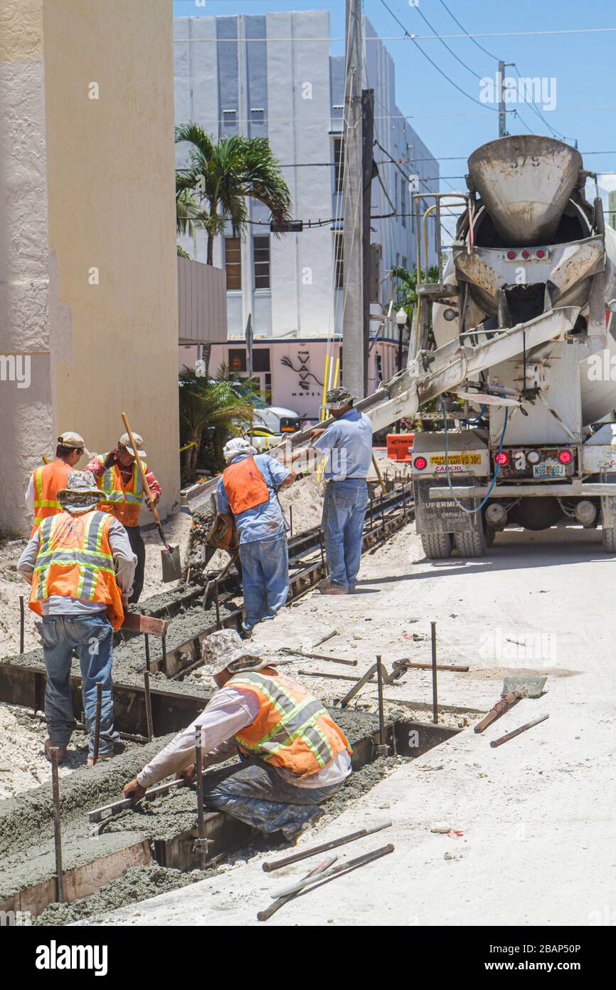 Miami Beach Florida,Ocean Drive,road,renovation,capital improvements ...