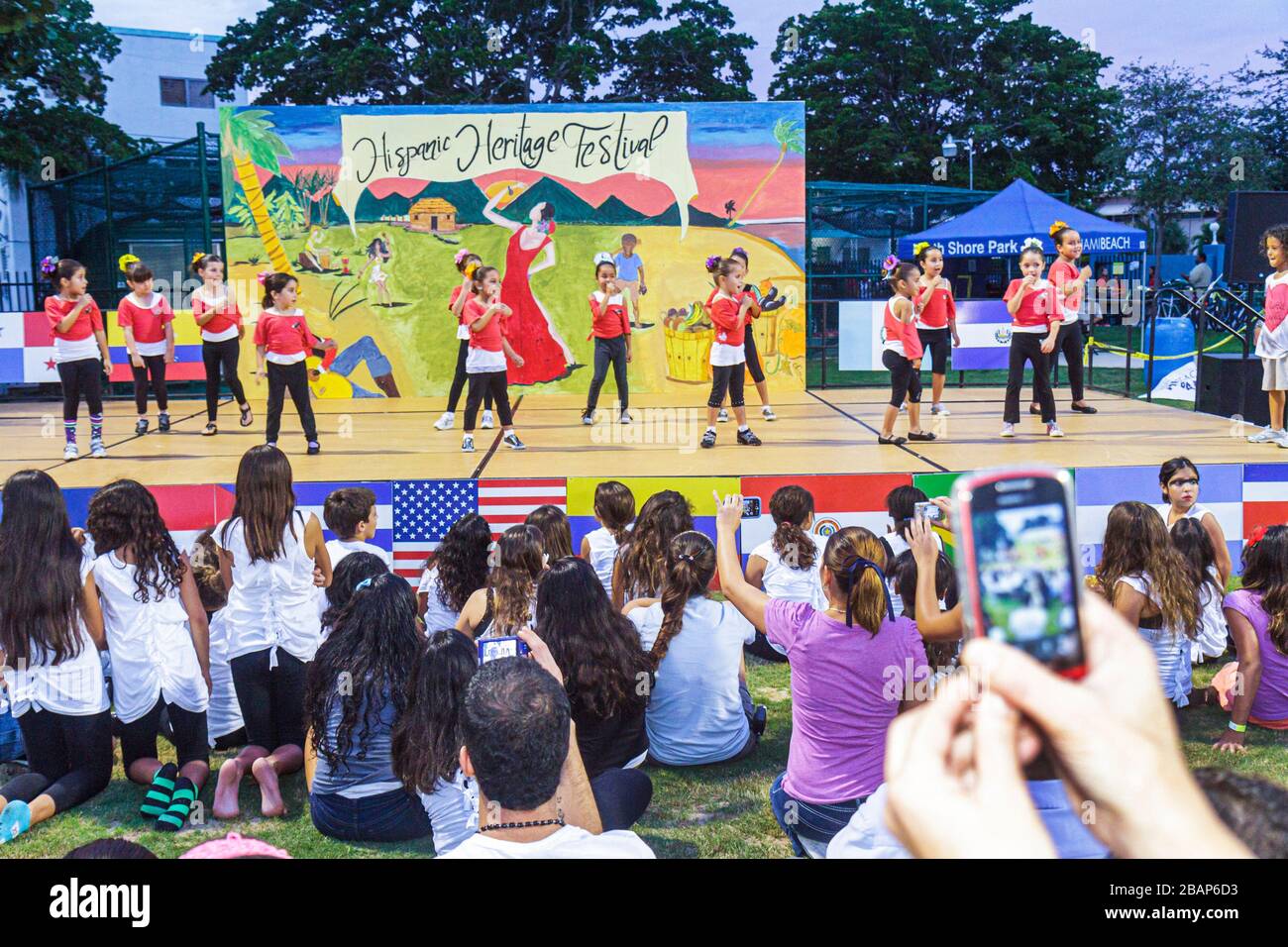 Miami Beach Florida,North Beach,Northshore Park,Hispanic Heritage ...