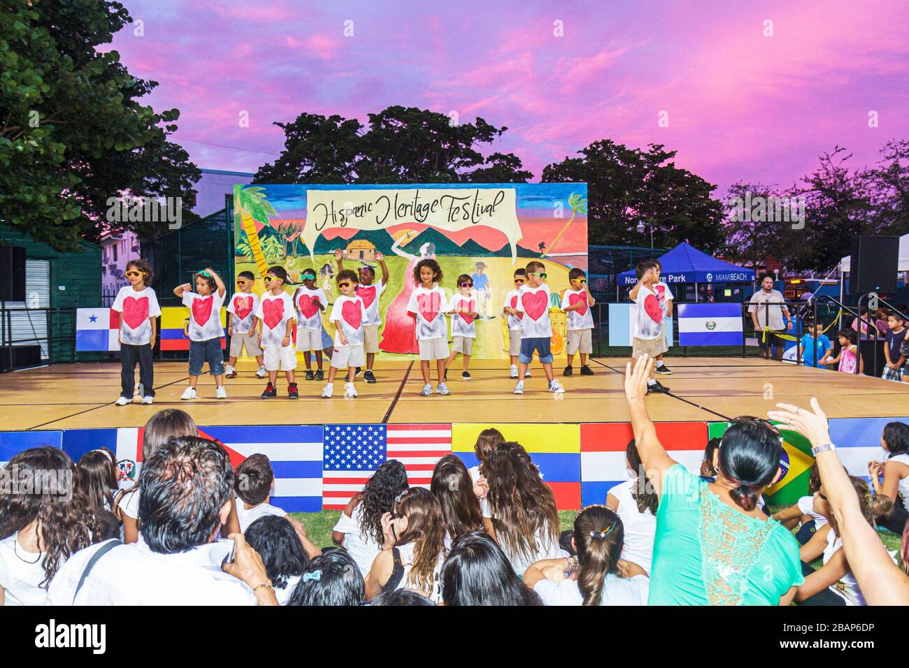 Miami Beach Florida,North Beach,Northshore Park,Hispanic Heritage ...