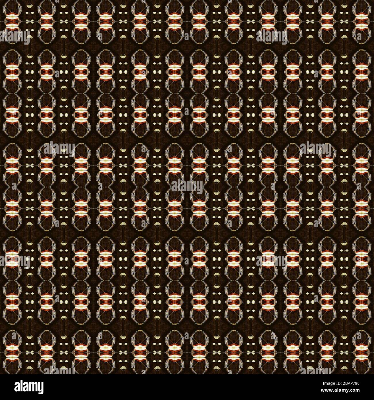 seamless pattern graphic with tan, very dark red and pastel brown ...
