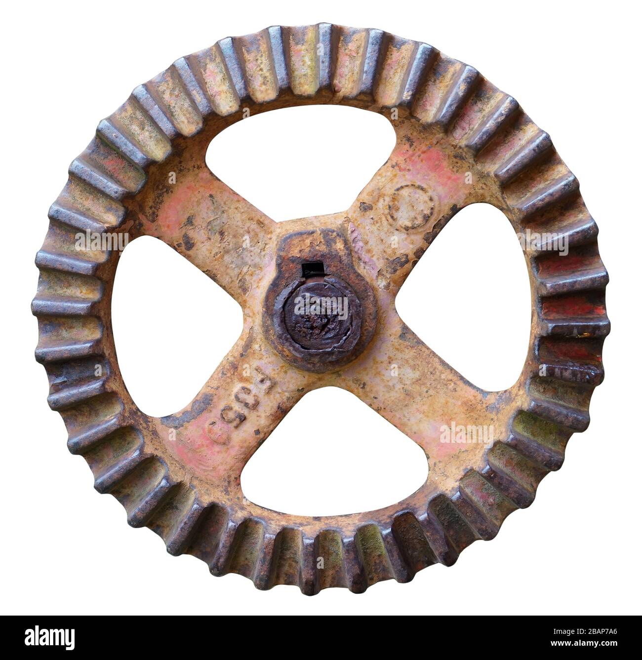 Old tractor parts Cut Out Stock Images & Pictures - Alamy