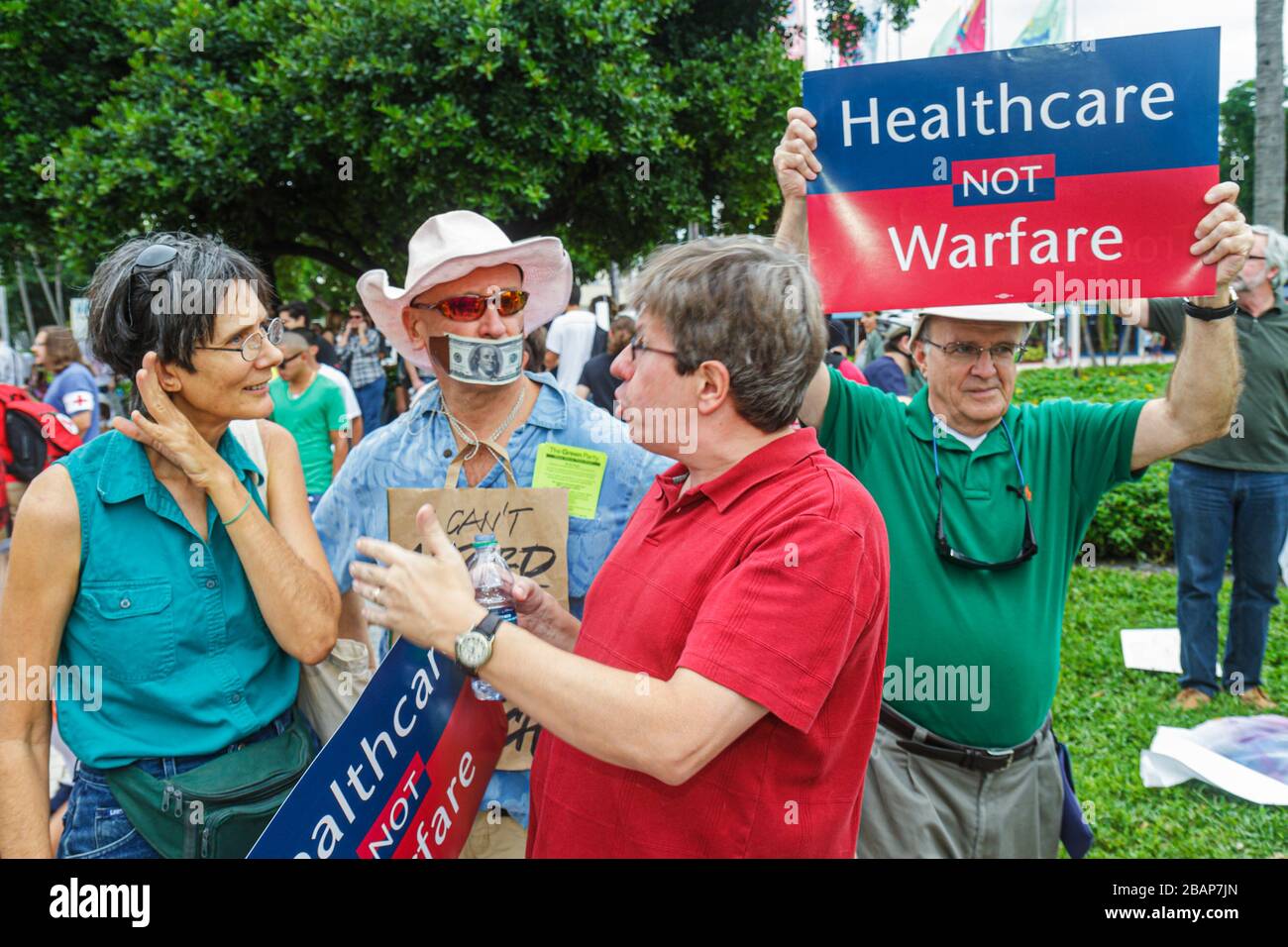 Miami Florida,Biscayne Boulevard,Freedom Torch,Occupy Miami ...
