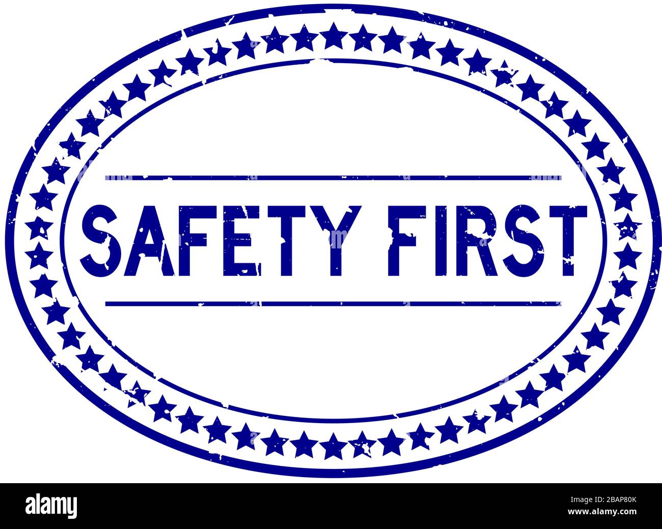 Safety first stamp sign seal hi-res stock photography and images - Alamy