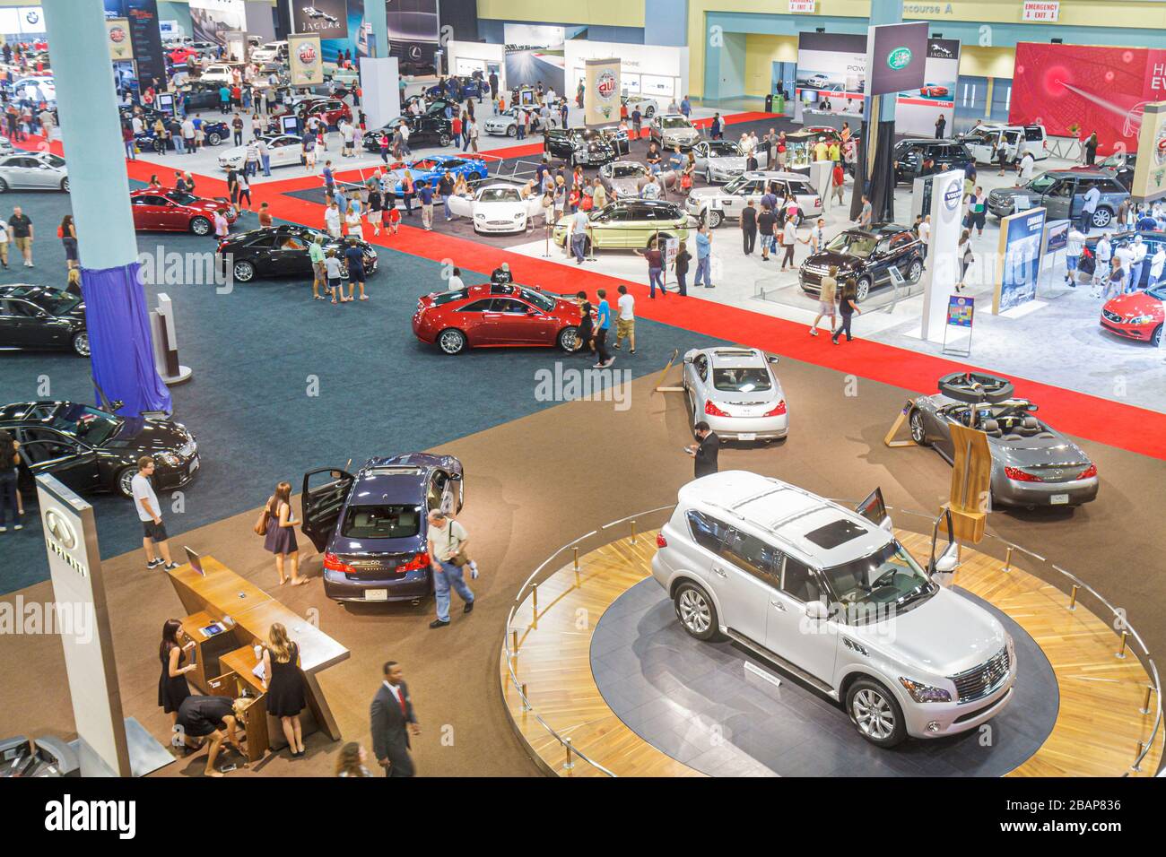 Florida miami beach convention center centre international auto show hi ...
