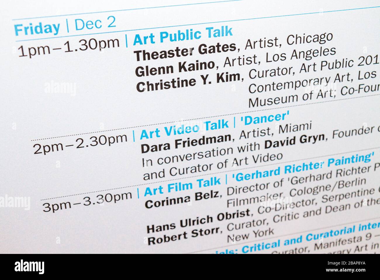 Fair schedule hi-res stock photography and images - Alamy