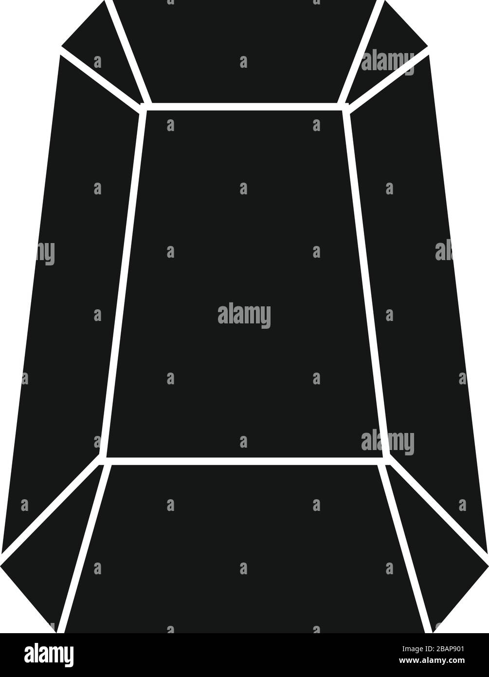 Precious jewel icon. Simple illustration of precious jewel vector icon ...