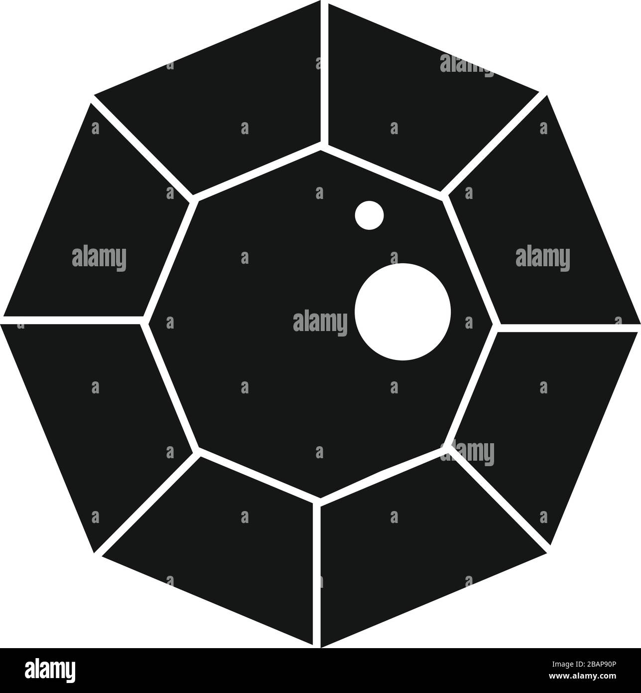 Perfection gemstone icon. Simple illustration of perfection gemstone ...