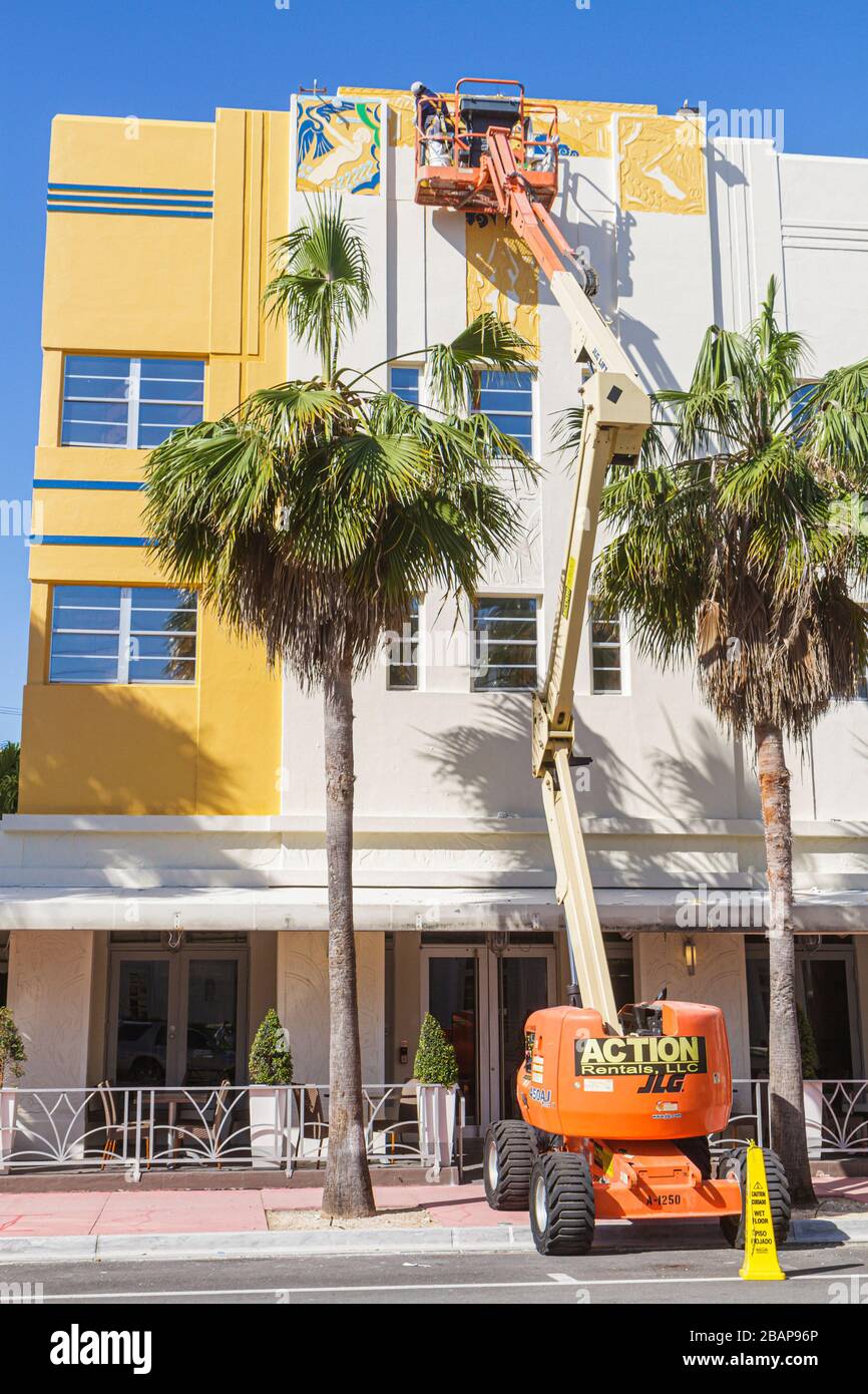 Miami Beach Florida,Ocean Drive,Ocean water Five,hotel hotels lodging ...