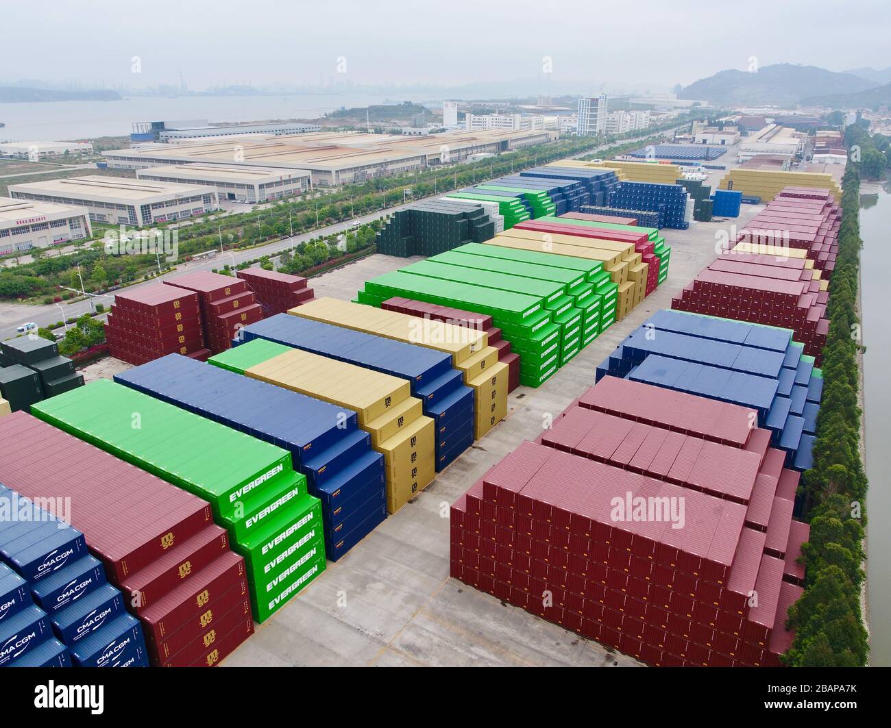 Zhangzhou. 28th Mar, 2020. Aerial photo taken on March 28, 2020 shows ...
