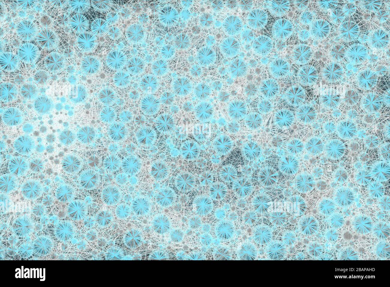 Light spots and abstract lines with white background, 3d rendering ...