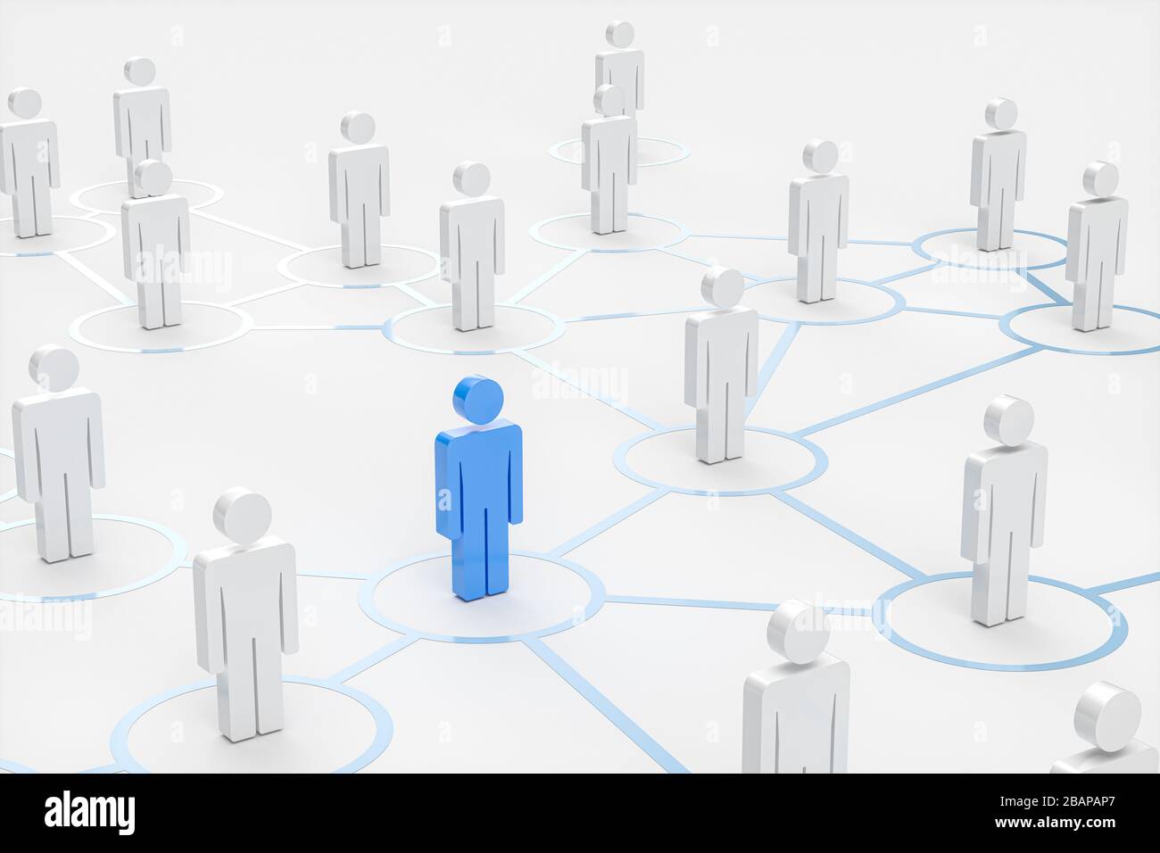 People models, business team concept, 3d rendering. Computer digital ...