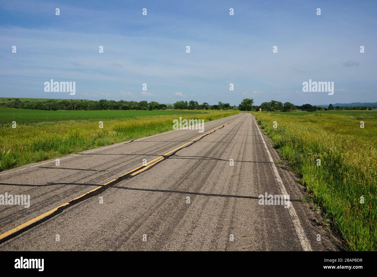 Midwest road way hi-res stock photography and images - Alamy